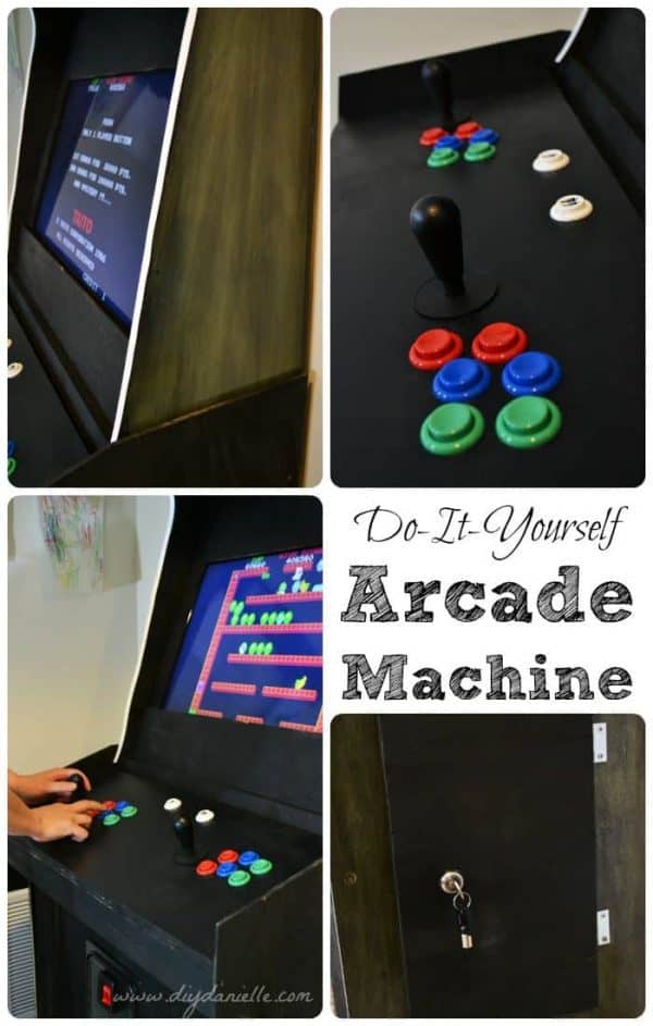 How to Build a Custom Arcade Machine - DIY Danielle®