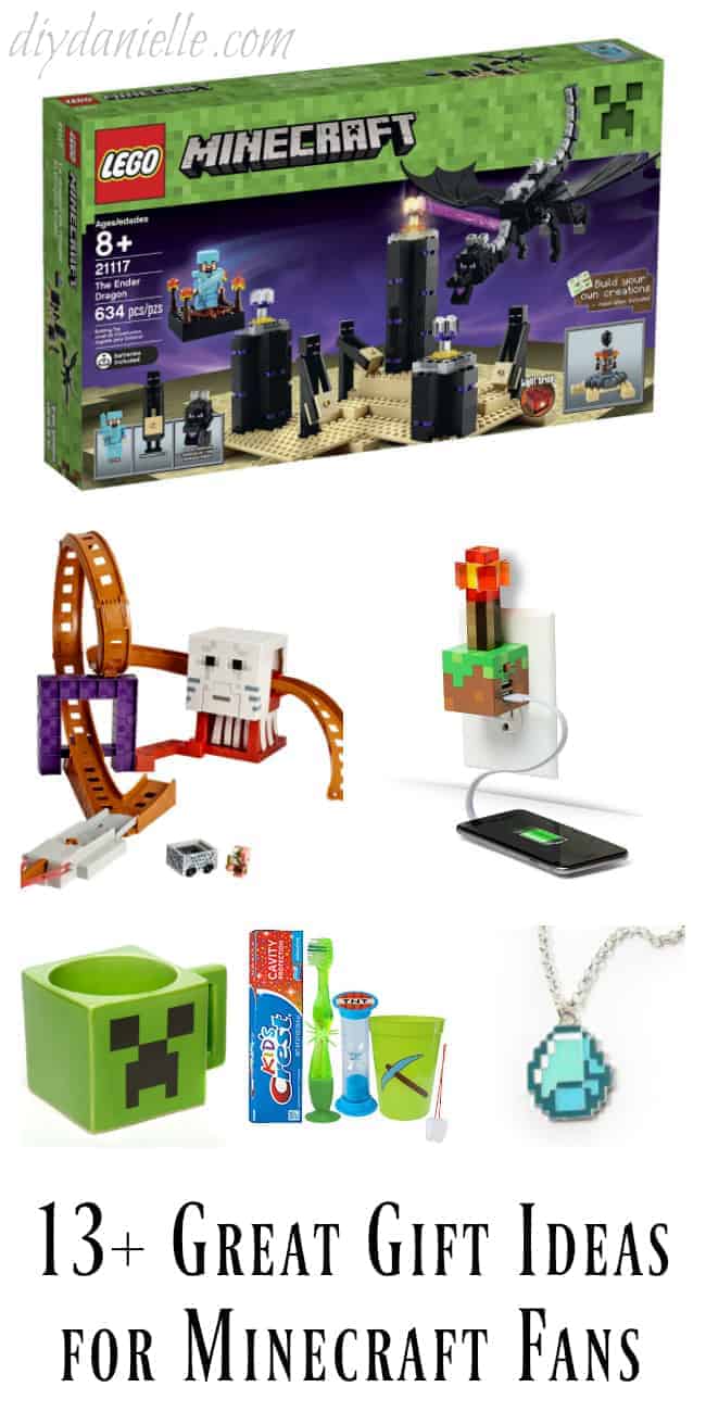 13+ Great Gift Ideas for Minecraft Fans - DIY Danielle®