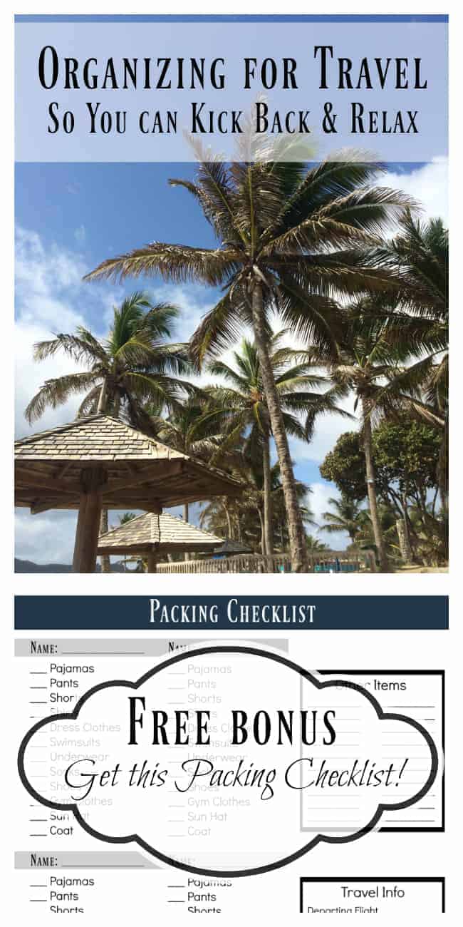 How to Organize for Traveling with Kids - DIY Danielle®