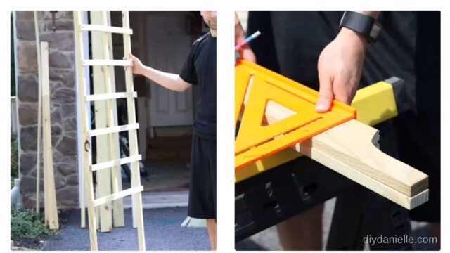 How to Build a Wooden Garden Arch - DIY Danielle®