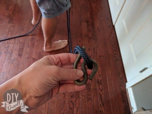 How to Replace the Rope on an Outdoor Baby Swing - DIY Danielle®