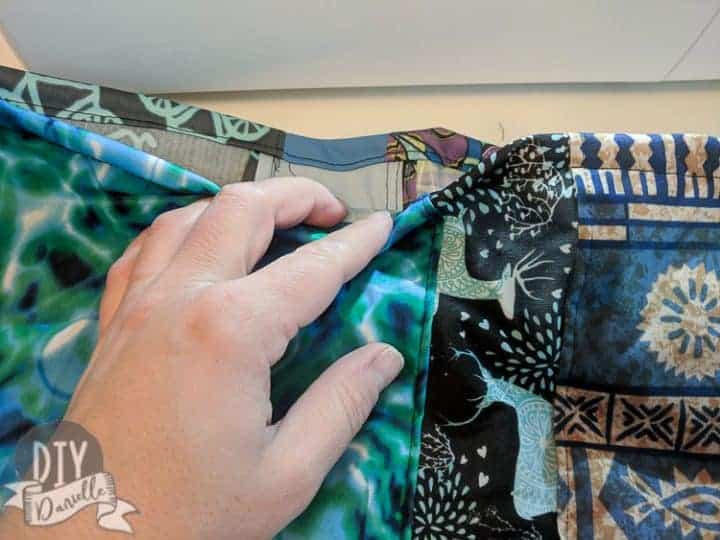 Creating a Patchwork Kitchen Wet Bag with Scrap PUL - DIY Danielle®