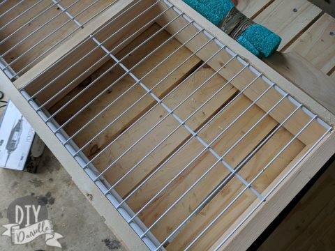 How to Make a Wall Mounted Dish Drying Rack - DIY Danielle®