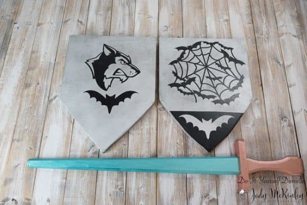 How to Make a Shield from Wood - DIY Danielle®