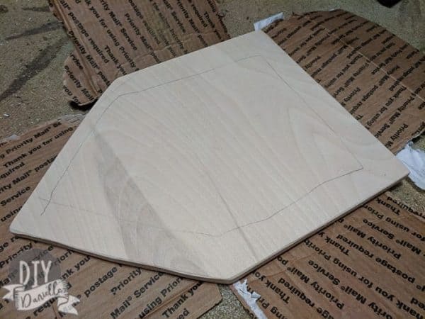 How to Make a Shield from Wood - DIY Danielle®