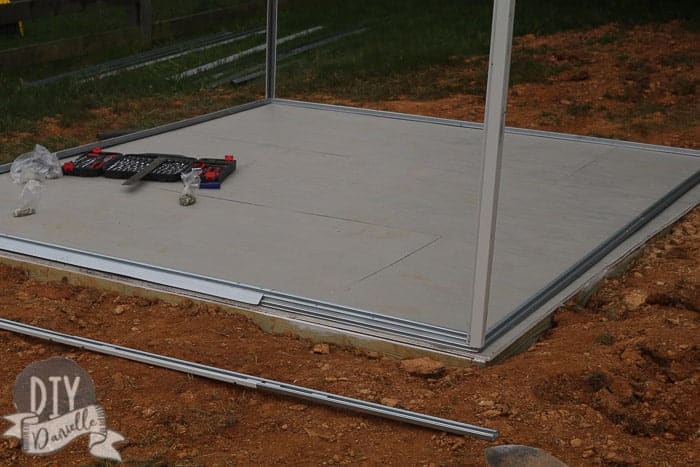 Ironwood Shed Frame Kit: Wood Shed Kit - DIY Danielle®