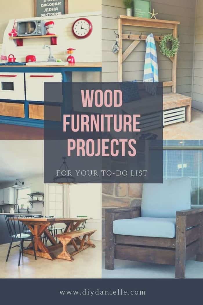 DIY Furniture that You Can Make with Wood - DIY Danielle®