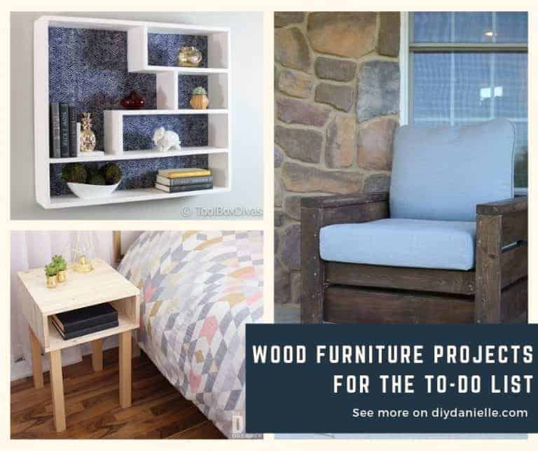 DIY Furniture that You Can Make with Wood - DIY Danielle®