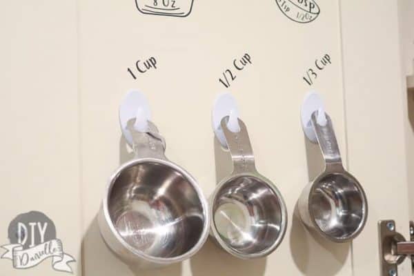 Kitchen Measurements & Measuring Cups Organization - DIY Danielle®