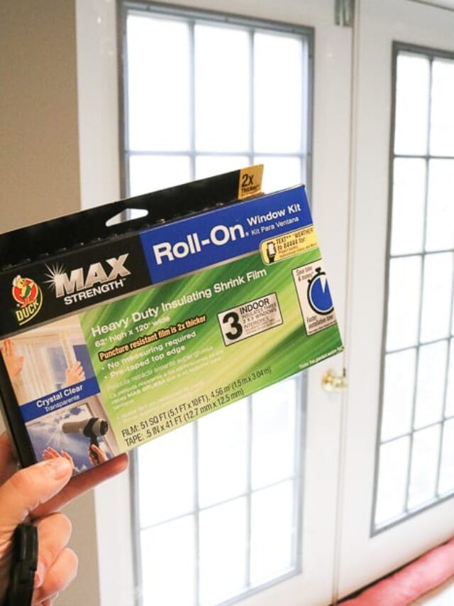 How to Winterize a Glass Door - DIY Danielle®