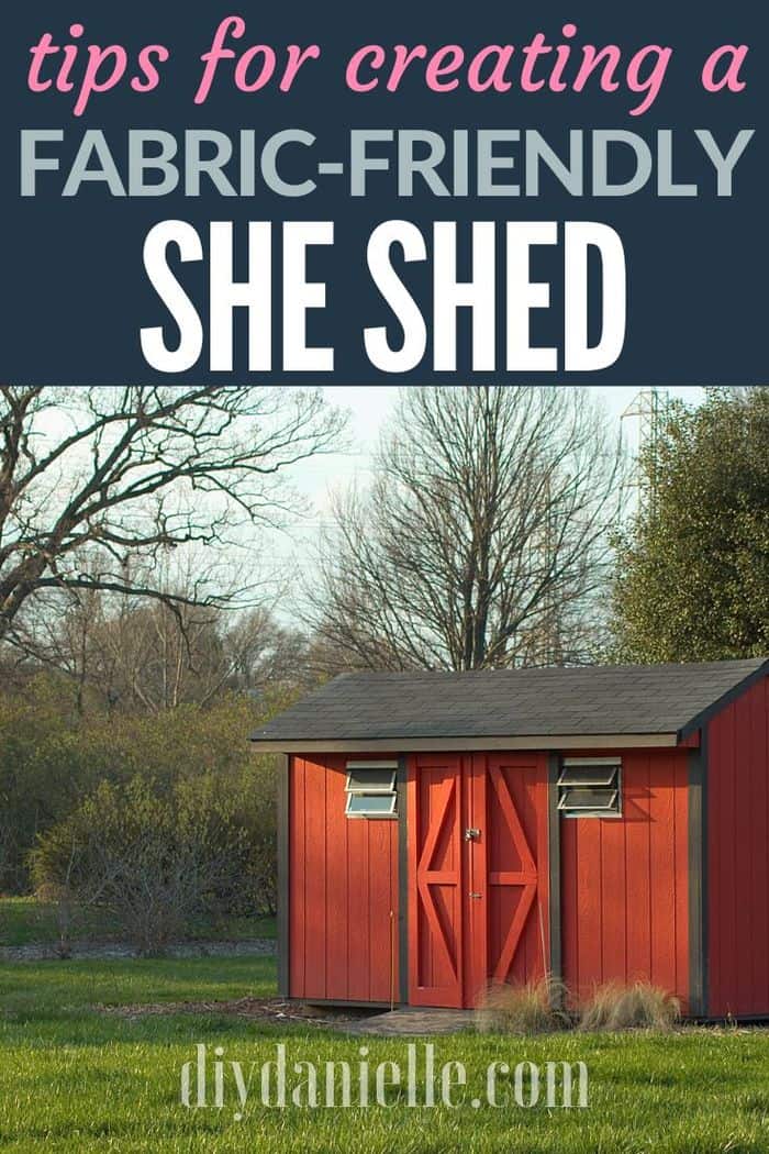 Tips for Turning a Shed Into a Craft Room, Sewing Space, or Home Office ...