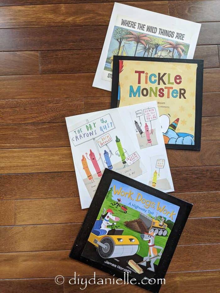 How to Make Art from a Book Dust Jacket: Such an EASY Project! - DIY ...