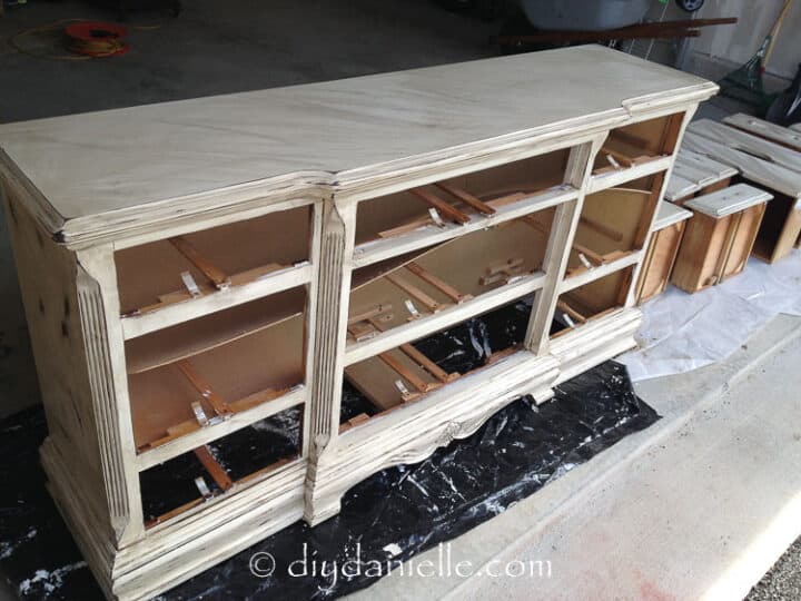 Rustic TV Stand DIY - DIY Danielle®