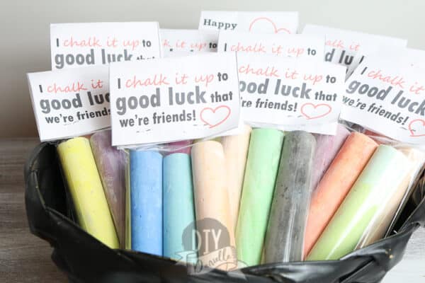 Easy Kids Valentine's with Sidewalk Chalk: Also perfect for party ...