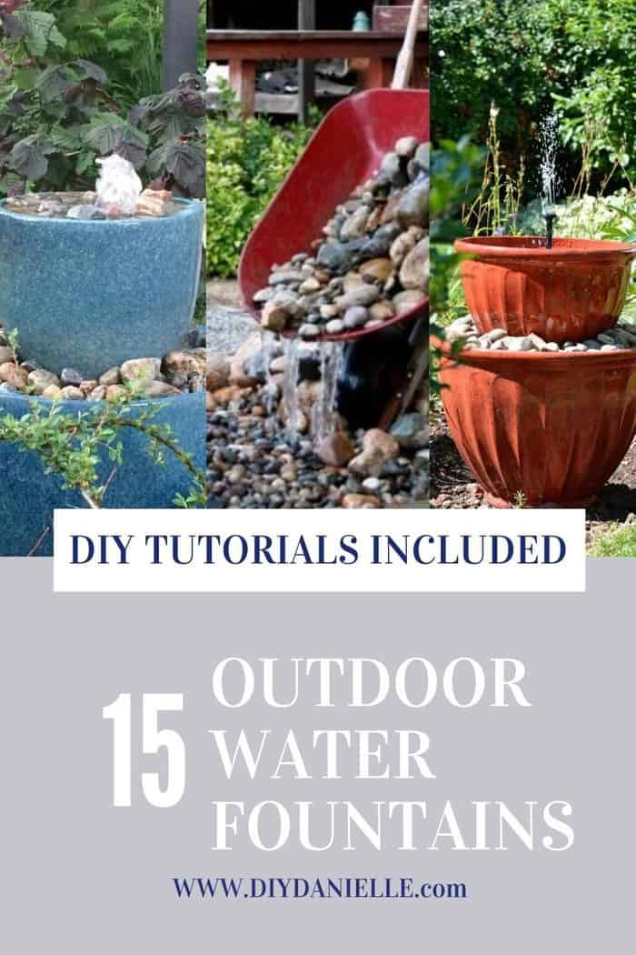 15 Beautiful DIY Water Fountains To Add To Your Outdoor Space