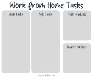 Tips for Working from Home with Kids - DIY Danielle®