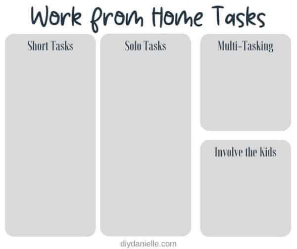 Tips for Working from Home with Kids - DIY Danielle®