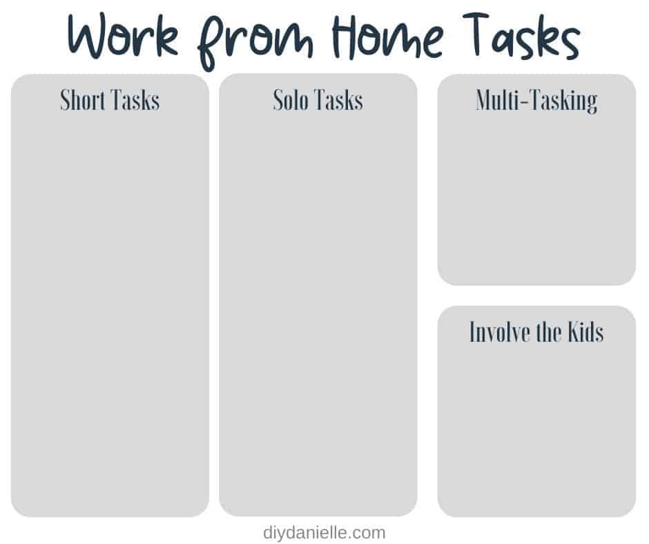 Tips for Working from Home with Kids - DIY Danielle®