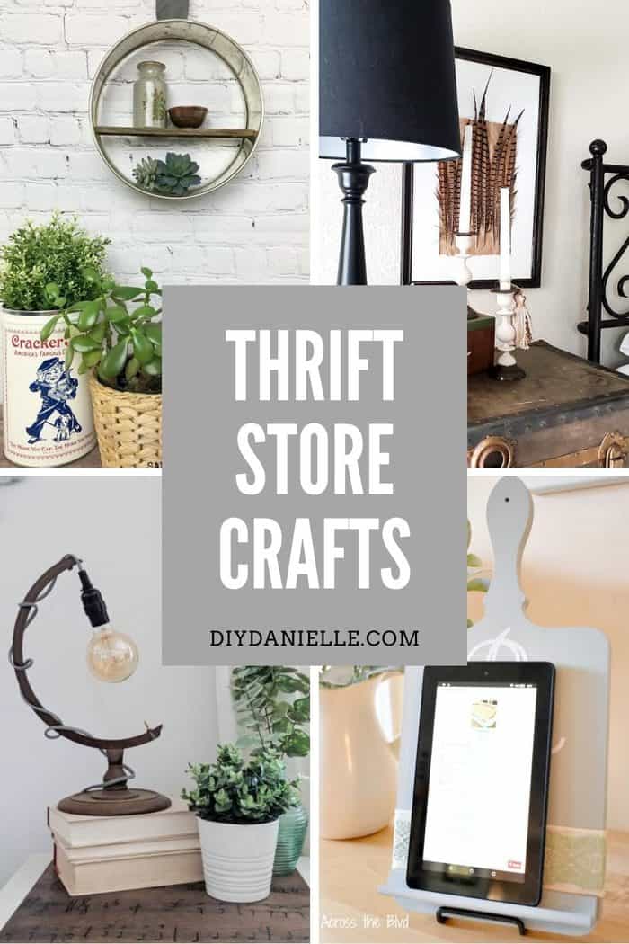 27 Quick And Easy Thrift Store Crafts To DIY - DIY Danielle®