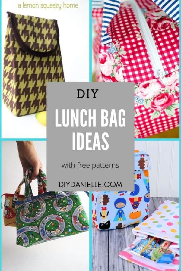 Quick And Easy DIY Lunch Bag Ideas