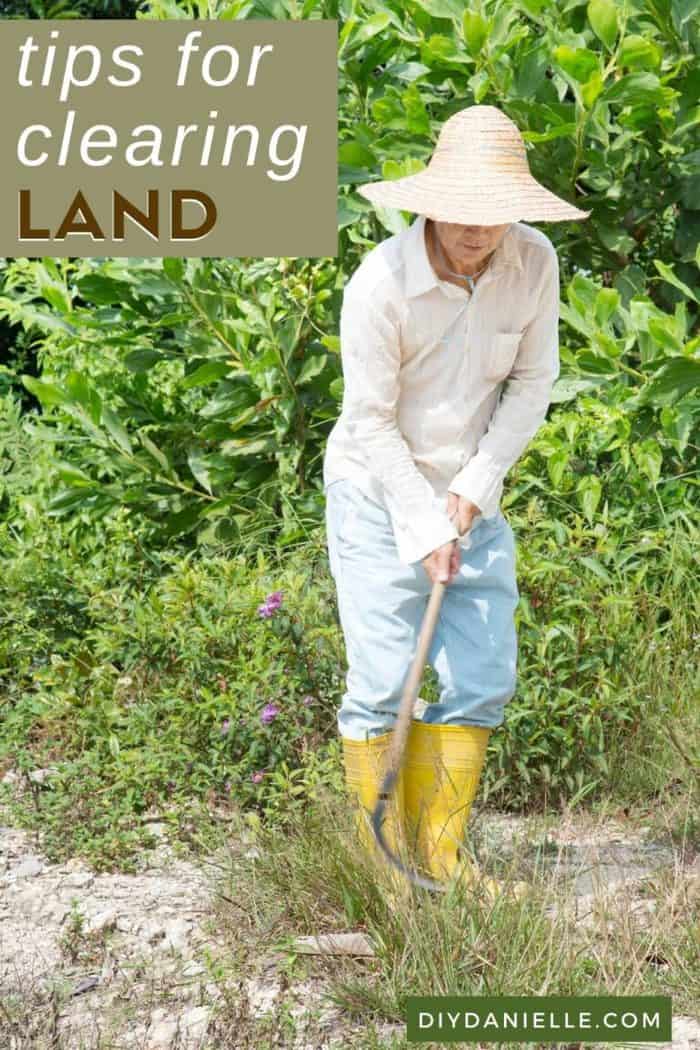 How to Clear Land: A Beginner’s Guide to Clearing Property - DIY Danielle®