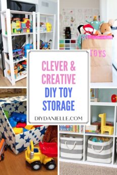 25 Clever And Creative DIY Kids Toy Storage Ideas