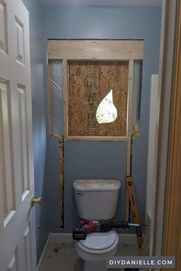 Installing a Window in an Existing Wall - DIY Danielle®