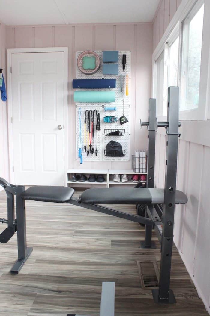 15 DIY Small Home Gym Ideas - DIY Danielle®
