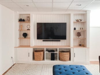 19 Gorgeous DIY Built-In Entertainment Center Ideas - DIY Danielle®