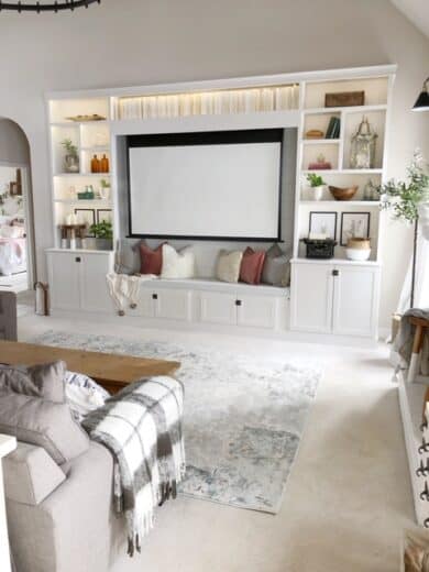 19 Gorgeous DIY Built-In Entertainment Center Ideas - DIY Danielle®