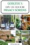 15 DIY Outdoor Privacy Screens - DIY Danielle®