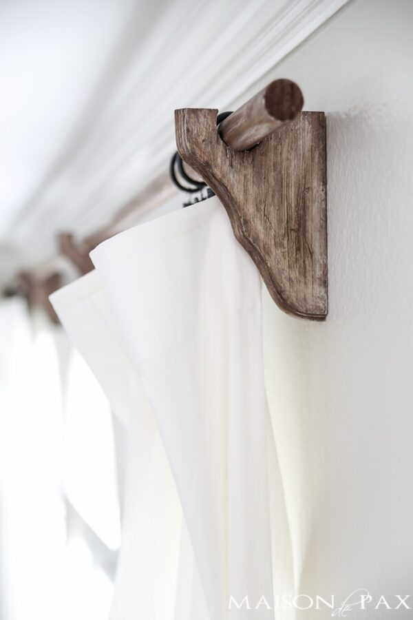 15 Super Creative DIY Curtain Rods That Are Easy To Make