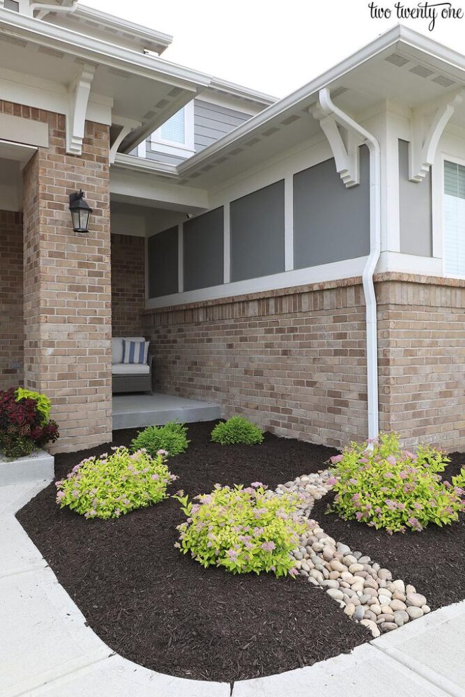 Landscaping Ideas for the Front of a House - DIY Danielle®