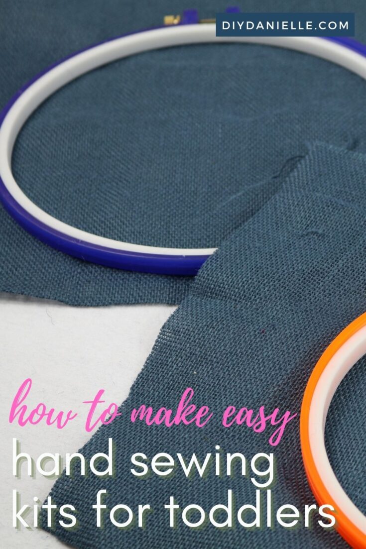 How to Make a Learn to Sew Kit for Children - DIY Danielle®