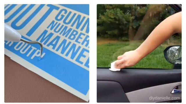 How to Make a Car Decal with the Cricut Maker - DIY Danielle®