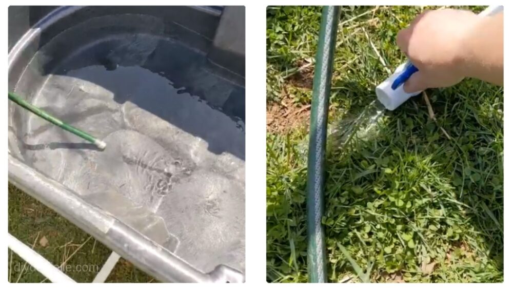 How to Extend the Drain on a Trough - DIY Danielle®