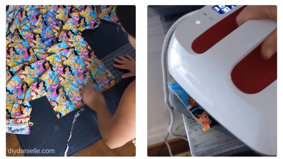 DIY Mask Storage Bags with Divider - DIY Danielle®