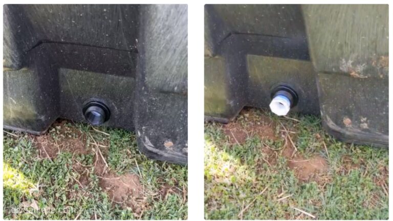 How to Extend the Drain on a Trough - DIY Danielle®