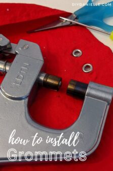How to Use Grommets - DIY Danielle®