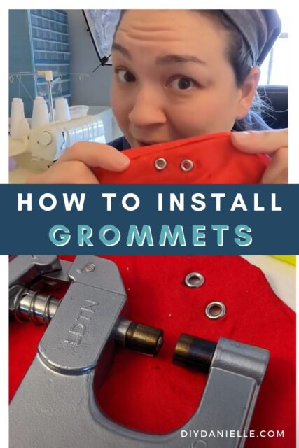 How to Use Grommets - DIY Danielle®