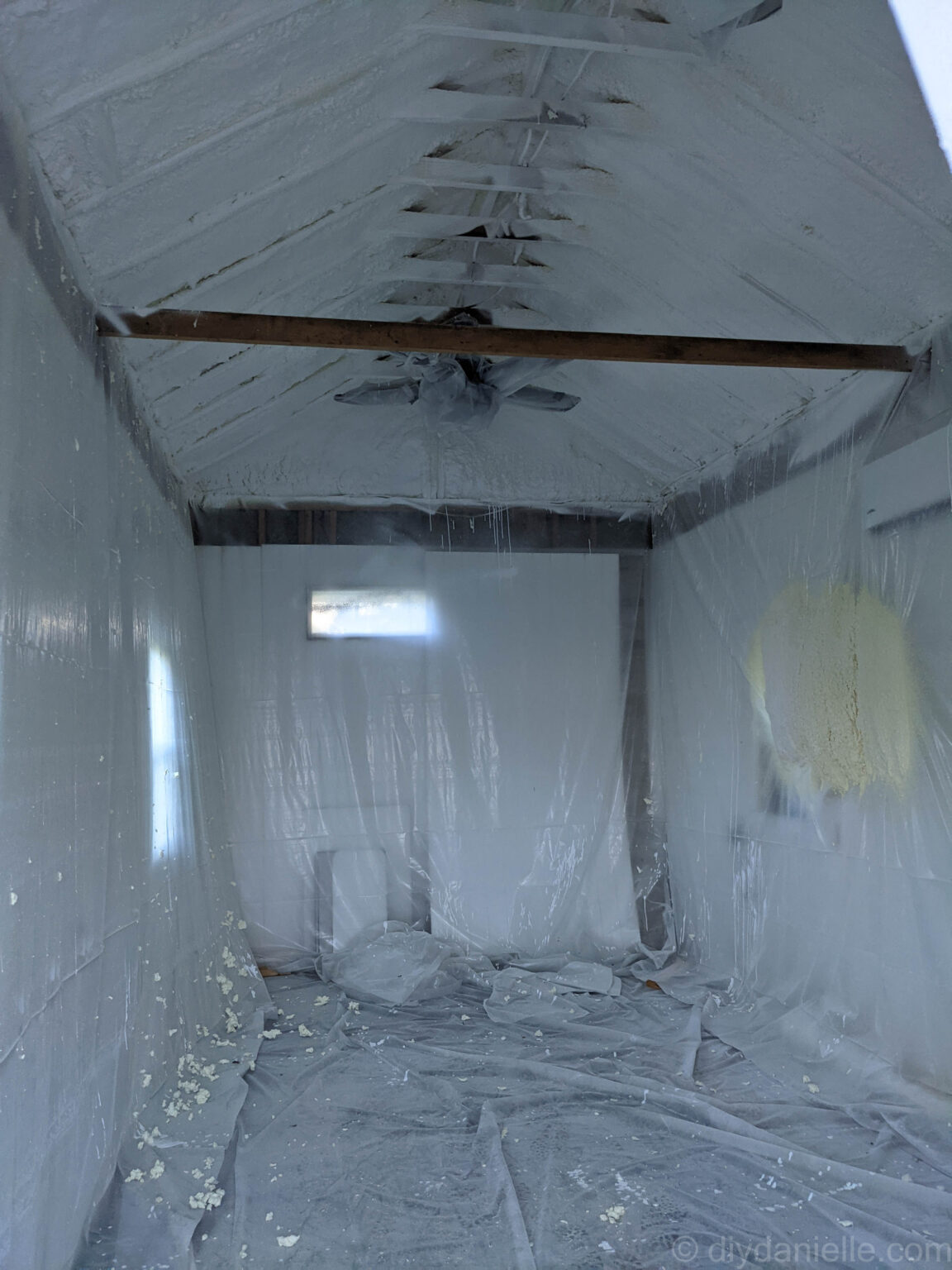 How to Insulate a Shed: A Climate Controlled She Shed - DIY Danielle®