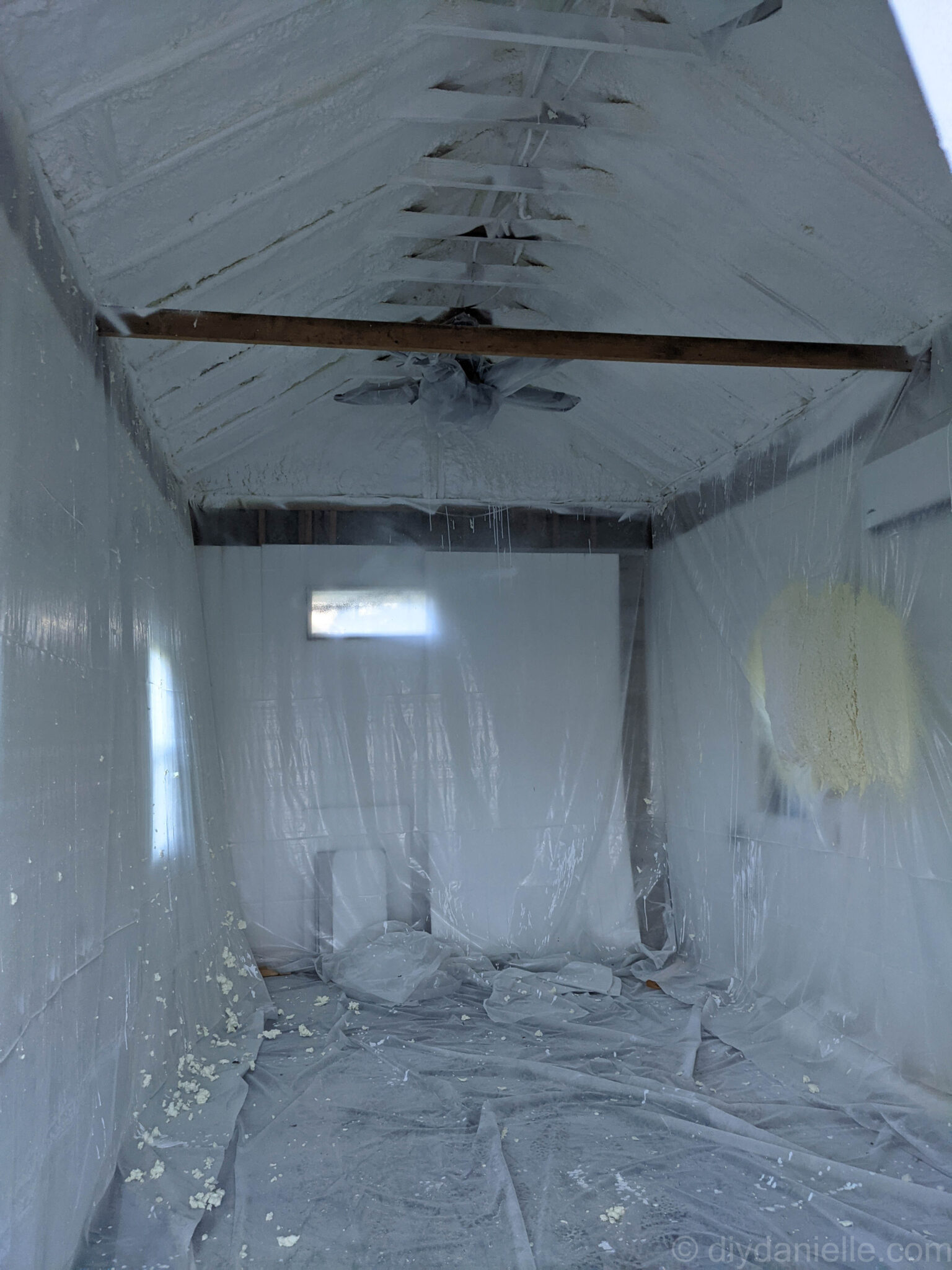 How to Insulate a Shed: A Climate Controlled She Shed - DIY Danielle®