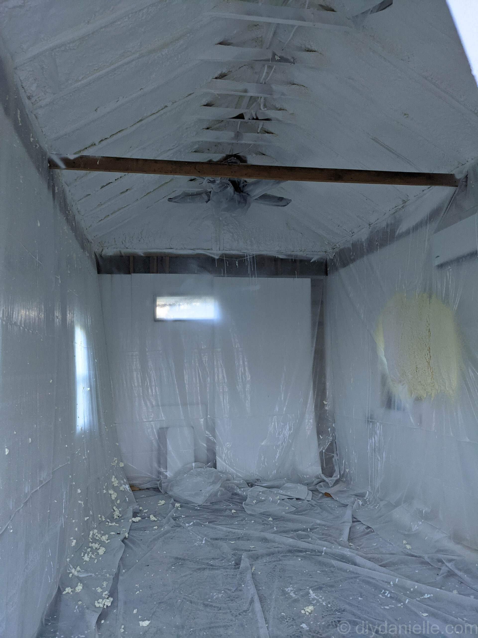 How to Insulate a Shed: A Climate Controlled She Shed - DIY Danielle®