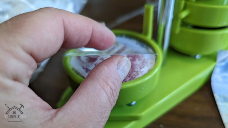 How to Make Buttons with a Button Making Machine - DIY Danielle®