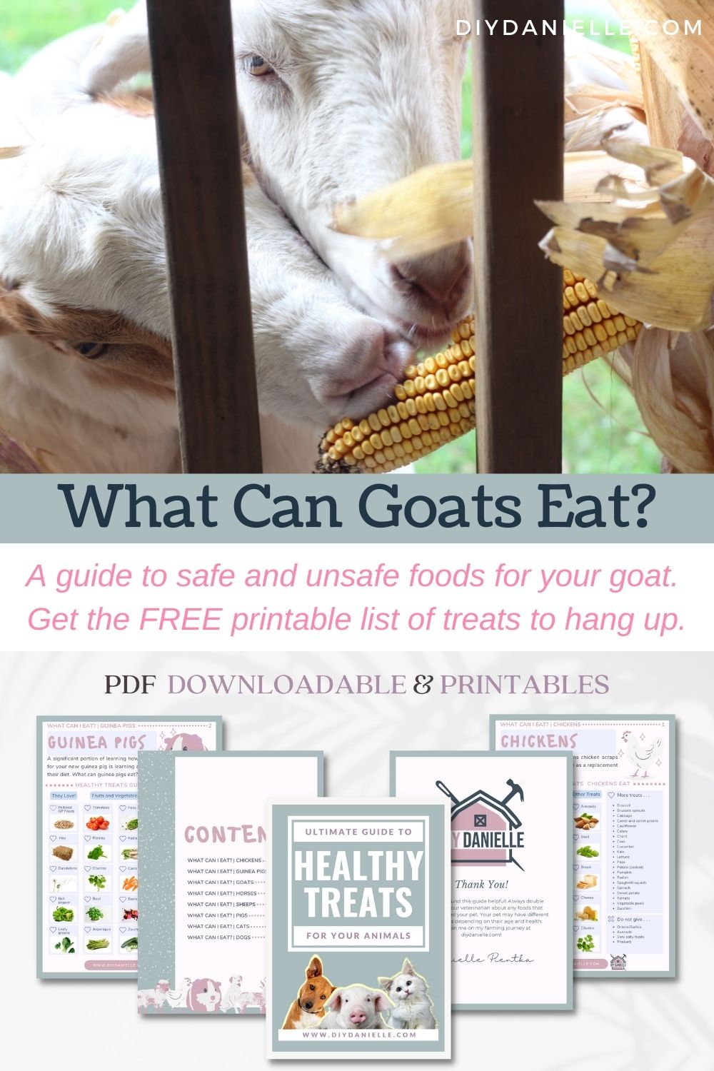 What Can Goats Eat? - DIY Danielle®