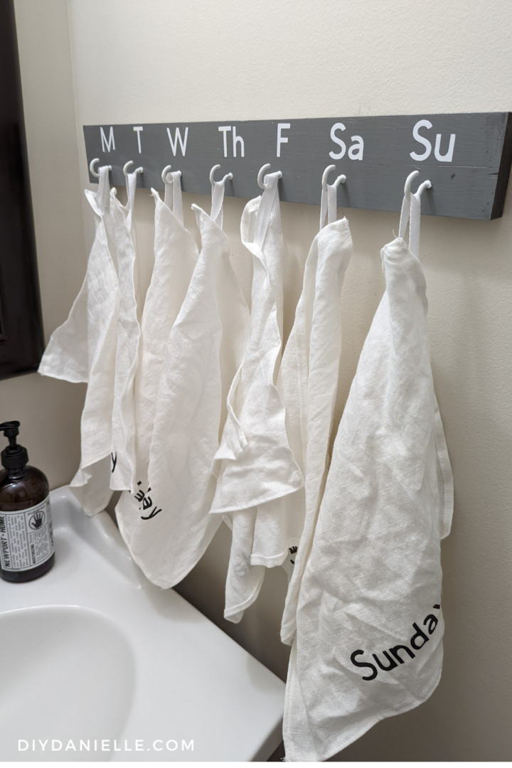 DIY Hand Towel Holder - DIY Danielle®