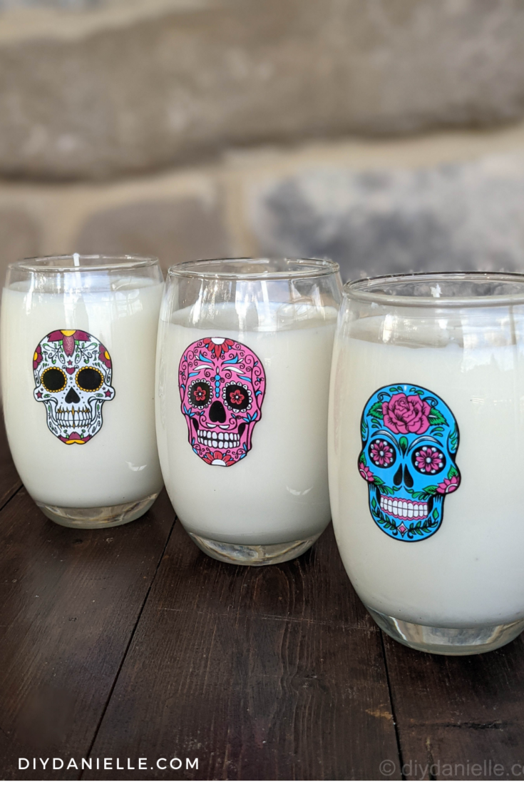 Day of the Dead Candles: DIY Project for the Ofrenda - DIY Danielle®