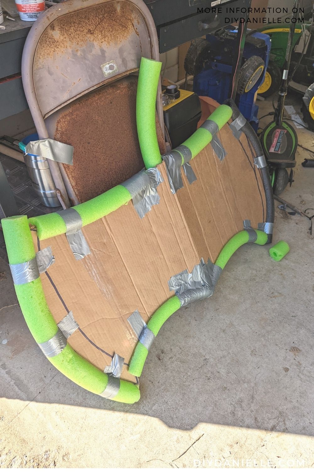 Fake Axe DIY for Halloween Decorations - DIY Danielle®