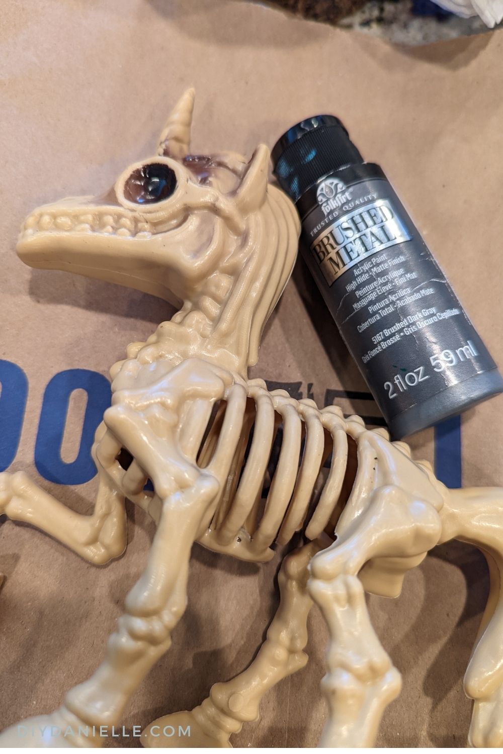 Skeletal Unicorns for a Halloween Scavenger Hunt - DIY Danielle®