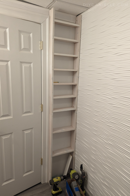 Behind the Door Storage that's Easy to Build - DIY Danielle®